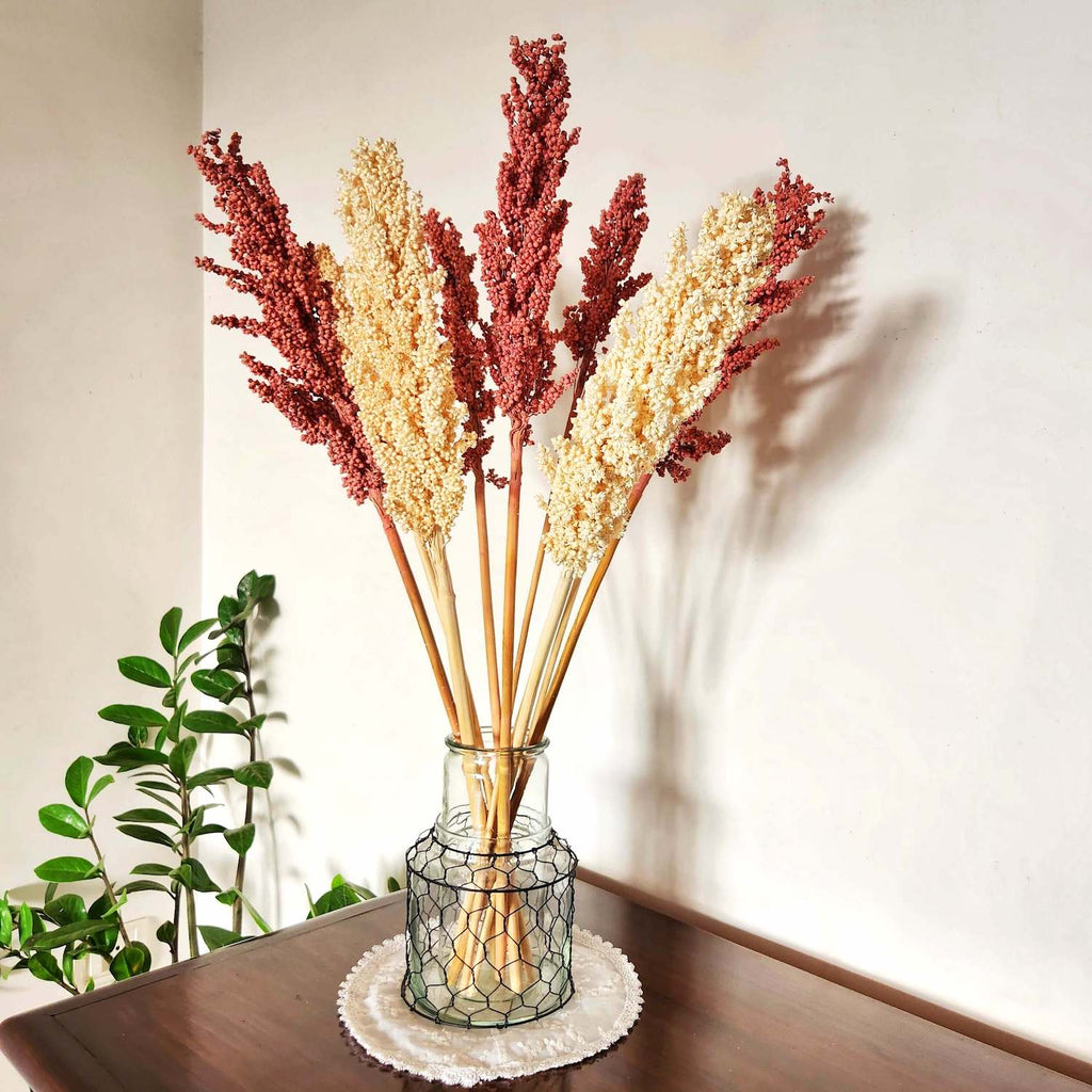 Corn Pod Stems - Set of 5